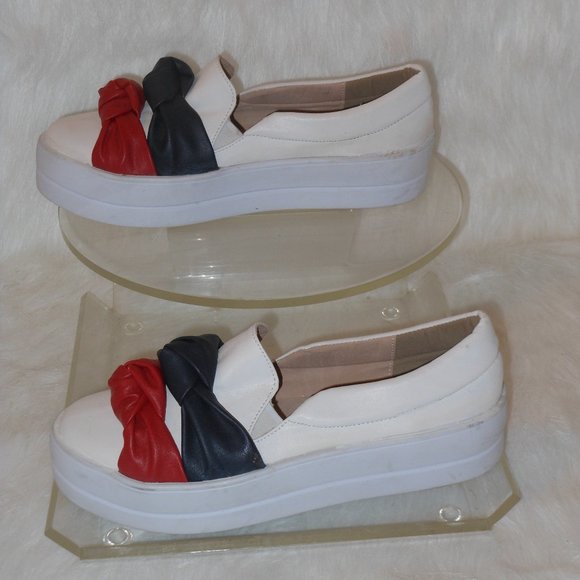 MOVA | Shoes | Mova Multicolor Leather Wedge Heel Shoes Size 7 Medium ...